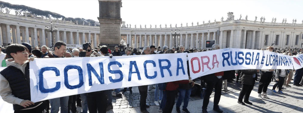 Holy Father's Consecration of Russia and Ukraine to the Immaculate ...